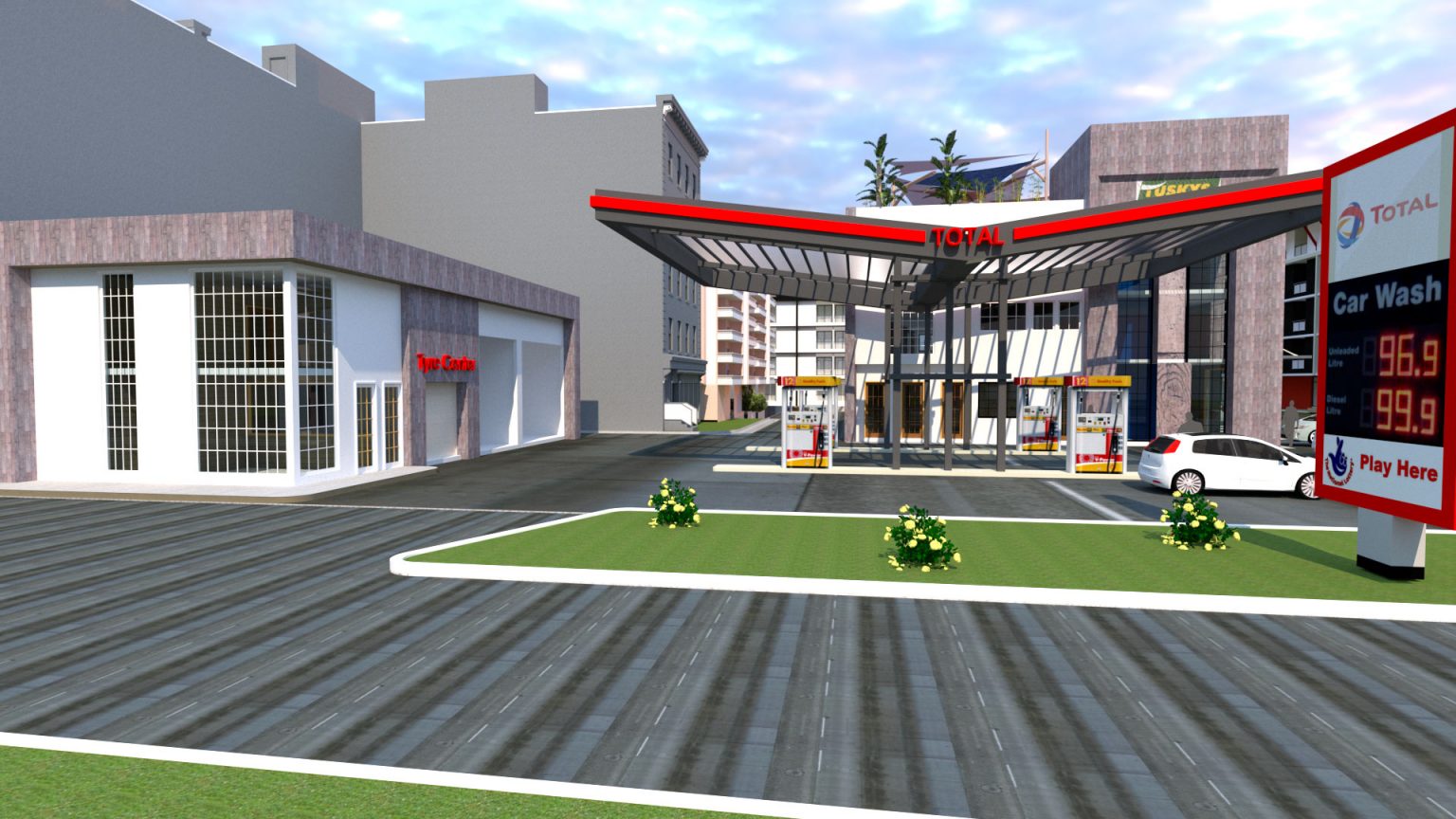Fuel Station & Commercial Complexes - Precise Architects